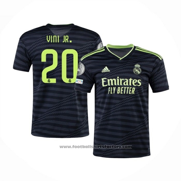 Buy Real Madrid Player Vini Jr. Third Shirt 2022-2023 at ...