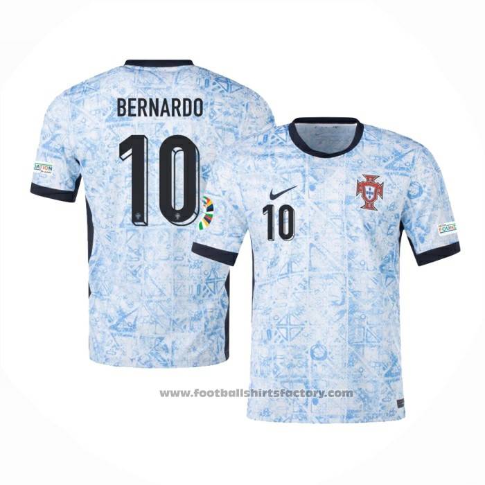 Buy Portugal Player Bernardo Away Shirt 2024 at Footballshirtsfactory