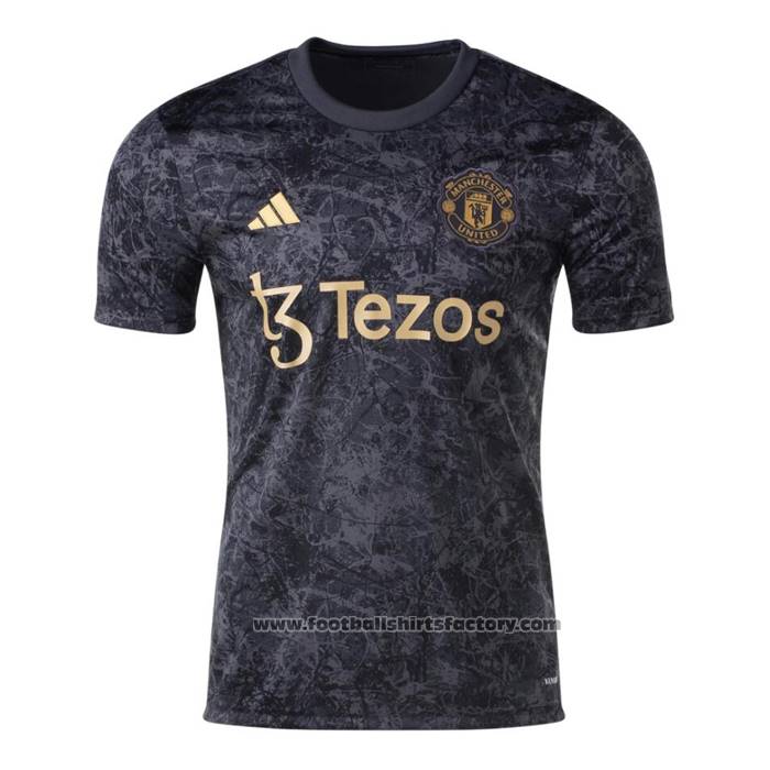 Buy Pre-match Shirt Manchester United Stone Roses 2024 at ...