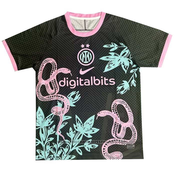 Buy Thailand Inter Milan Dragon 2024-2025 Black at Footballshirtsfactory